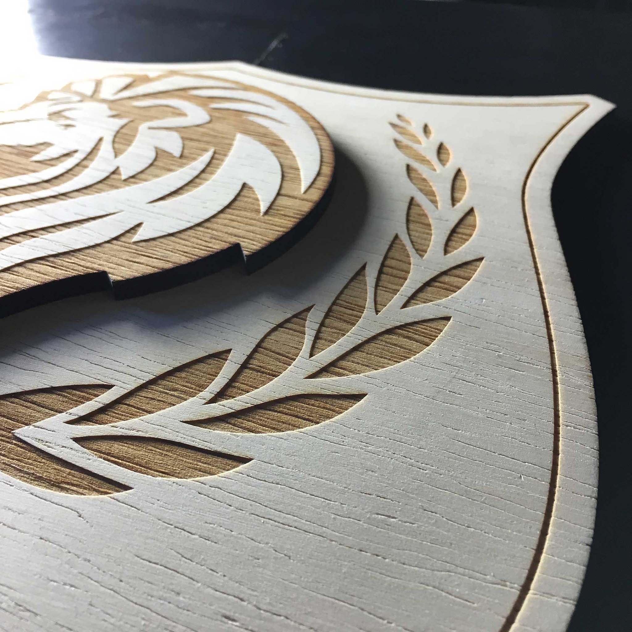 Red Robin Laser Engraved Wood Award Plaque | Method & Madness